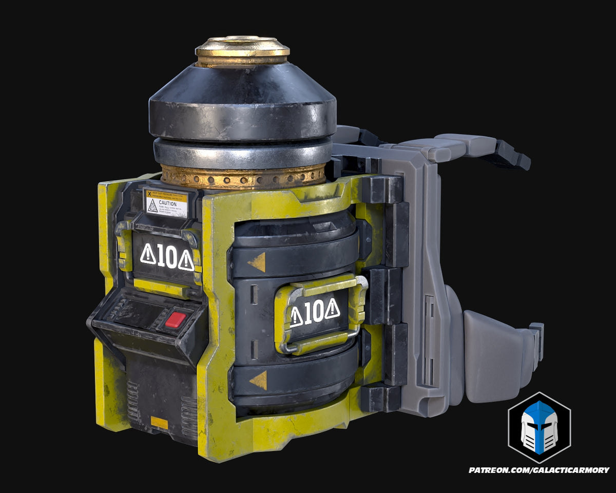 Helldivers 2 - Hellbomb Backpack - 3D Print Files – Galactic Armory