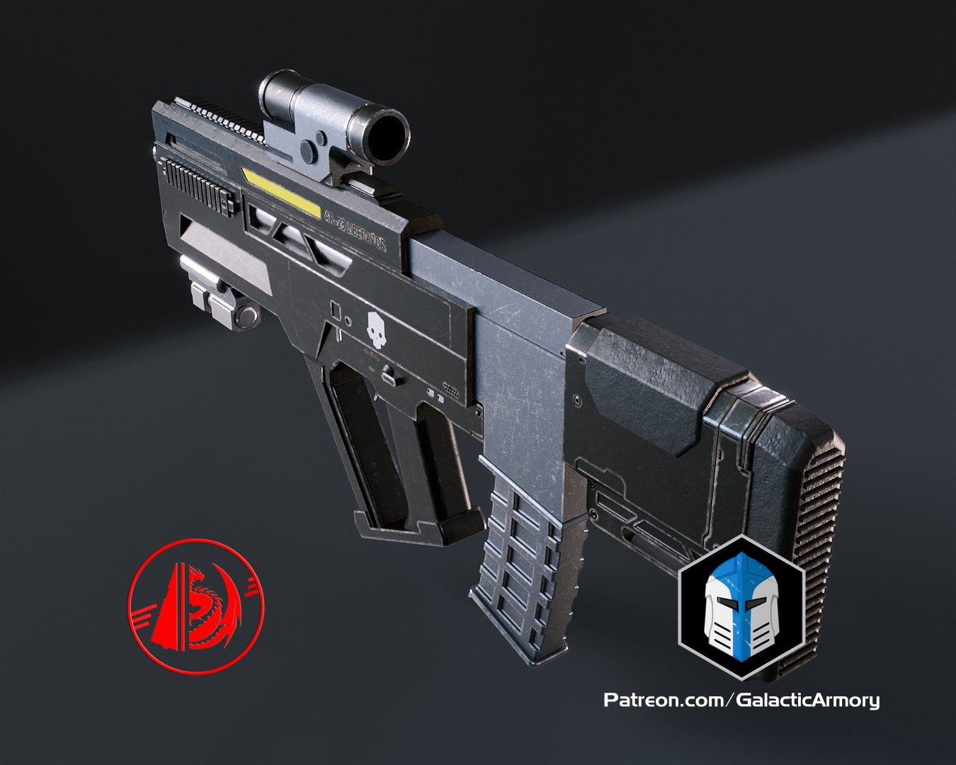 HD2 Liberator - 3D Print Files – Galactic Armory