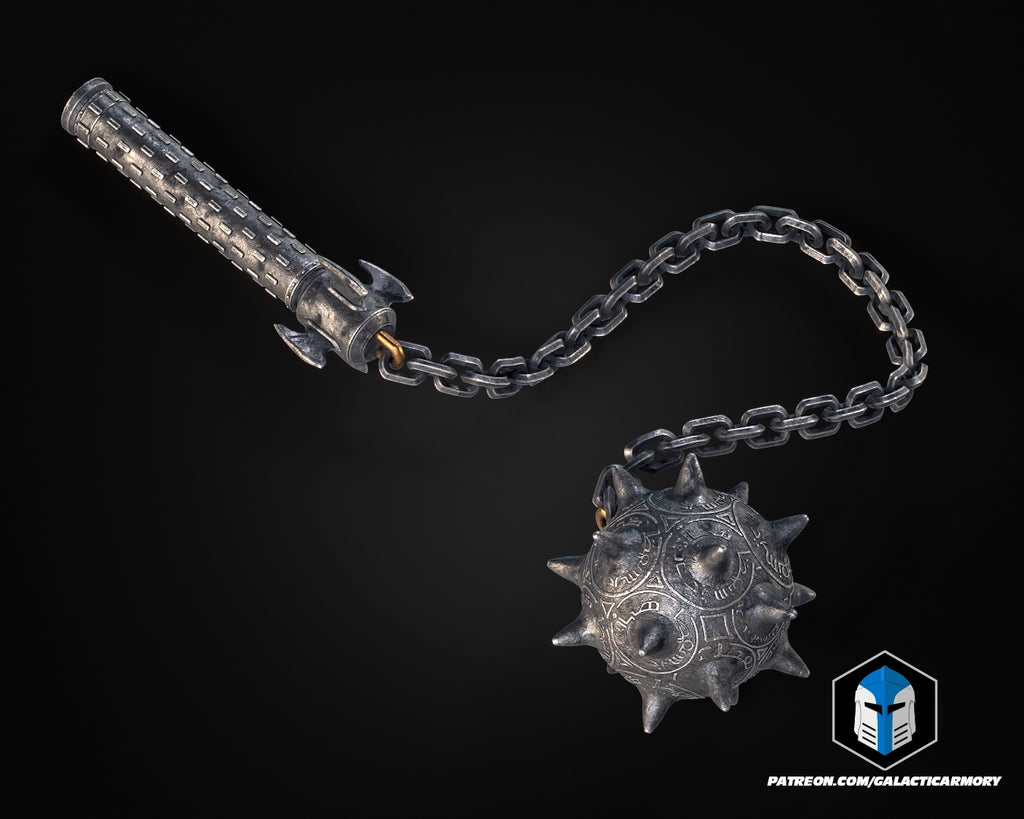 Dark Ages Flail - 3D Print Files – Galactic Armory