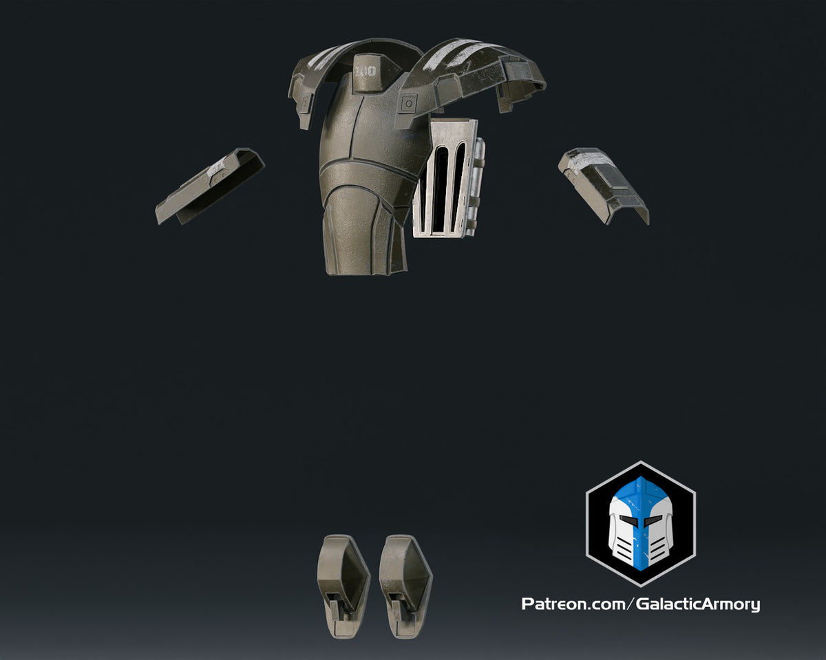 NCR Ranger Armor - 3D Print Files – Galactic Armory