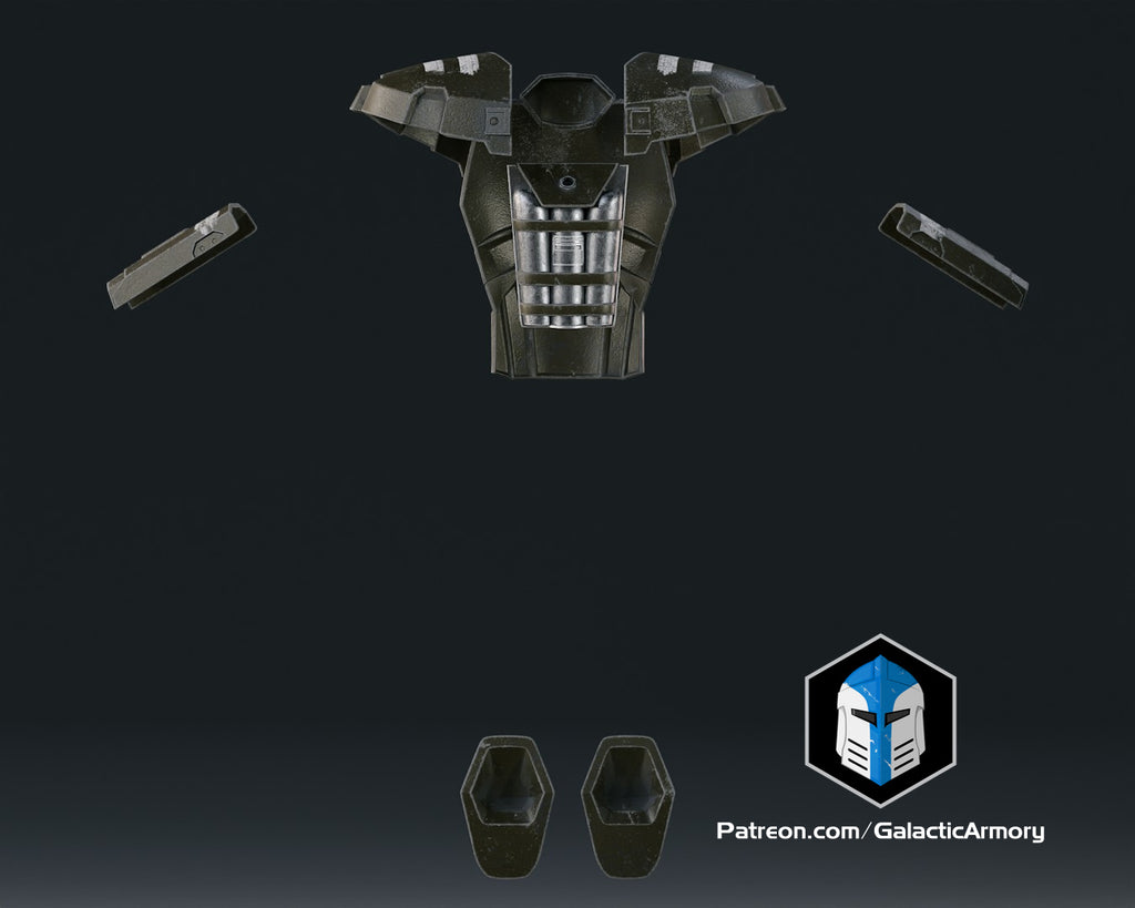 NCR Ranger Armor - 3D Print Files – Galactic Armory