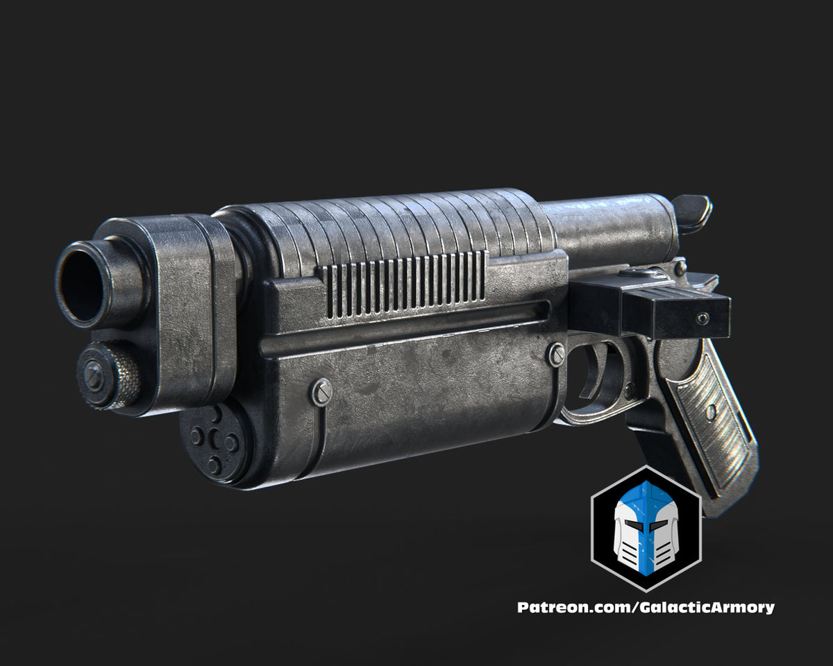 Kyle Katarn K-17 Bryar Blaster - 3D Print Files – Galactic Armory