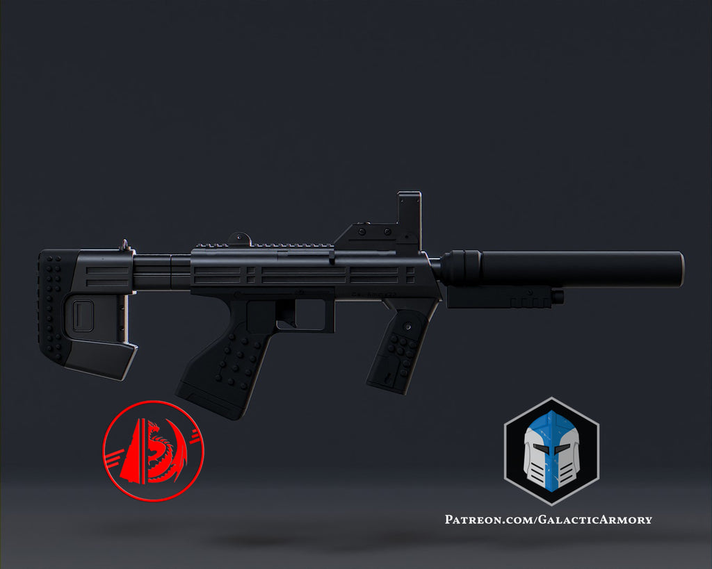 ODST SMG - 3D Print Files – Galactic Armory