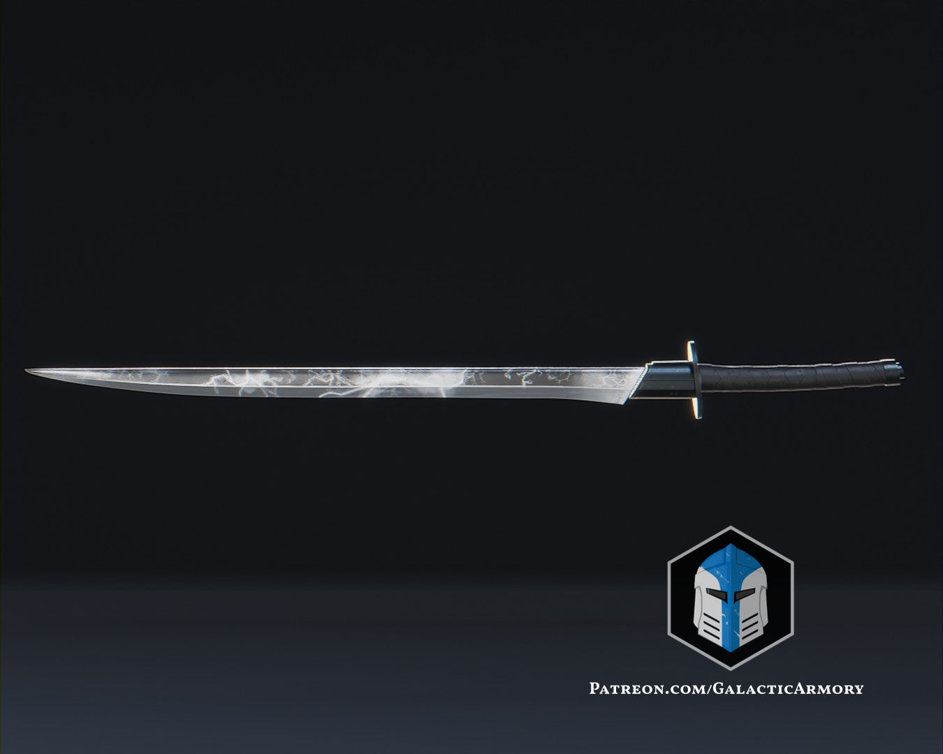 Bartok Medieval Darksaber Sword - 3D Print Files - Patreon Exclusive ...