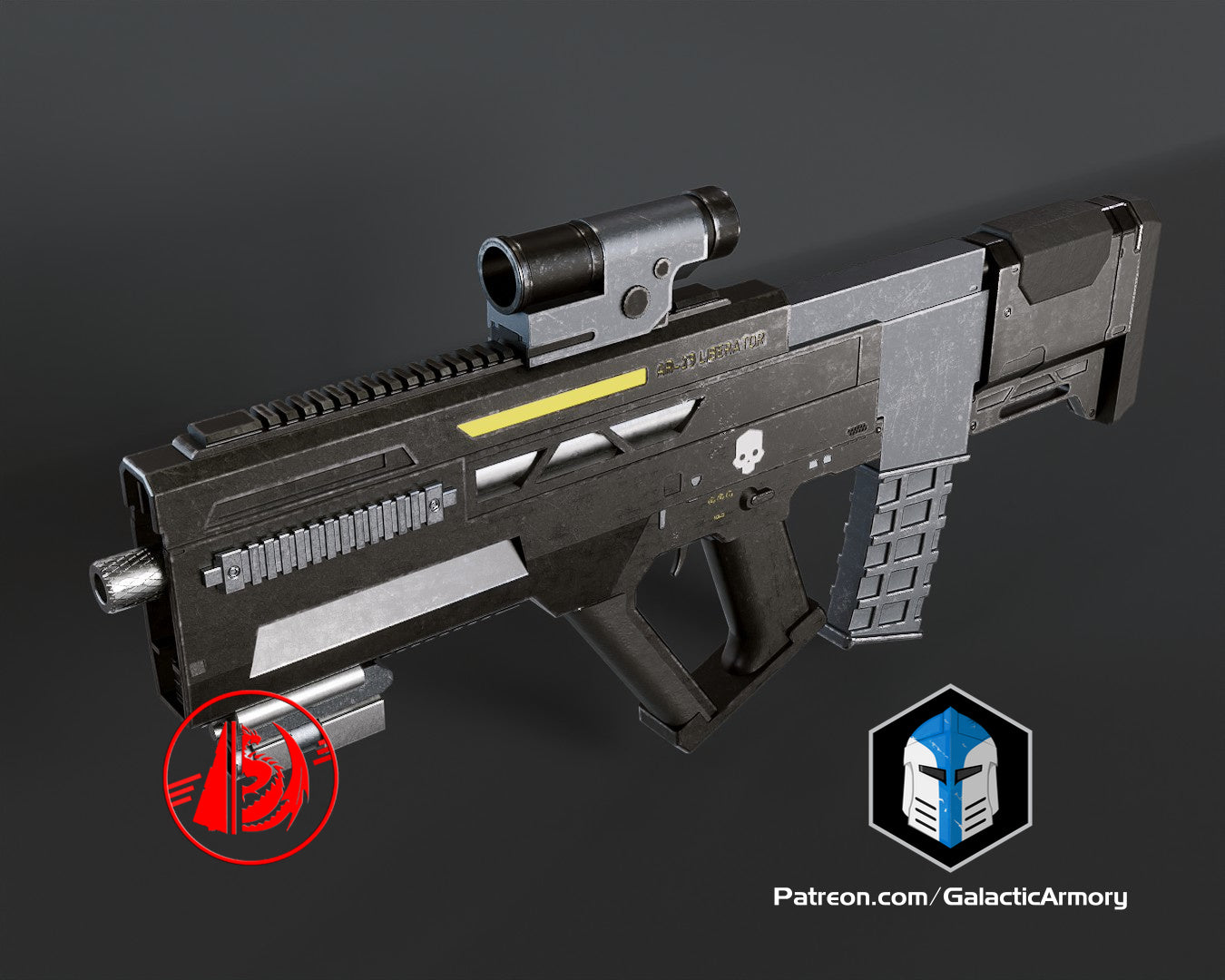 HD2 Liberator - 3D Print Files – Galactic Armory