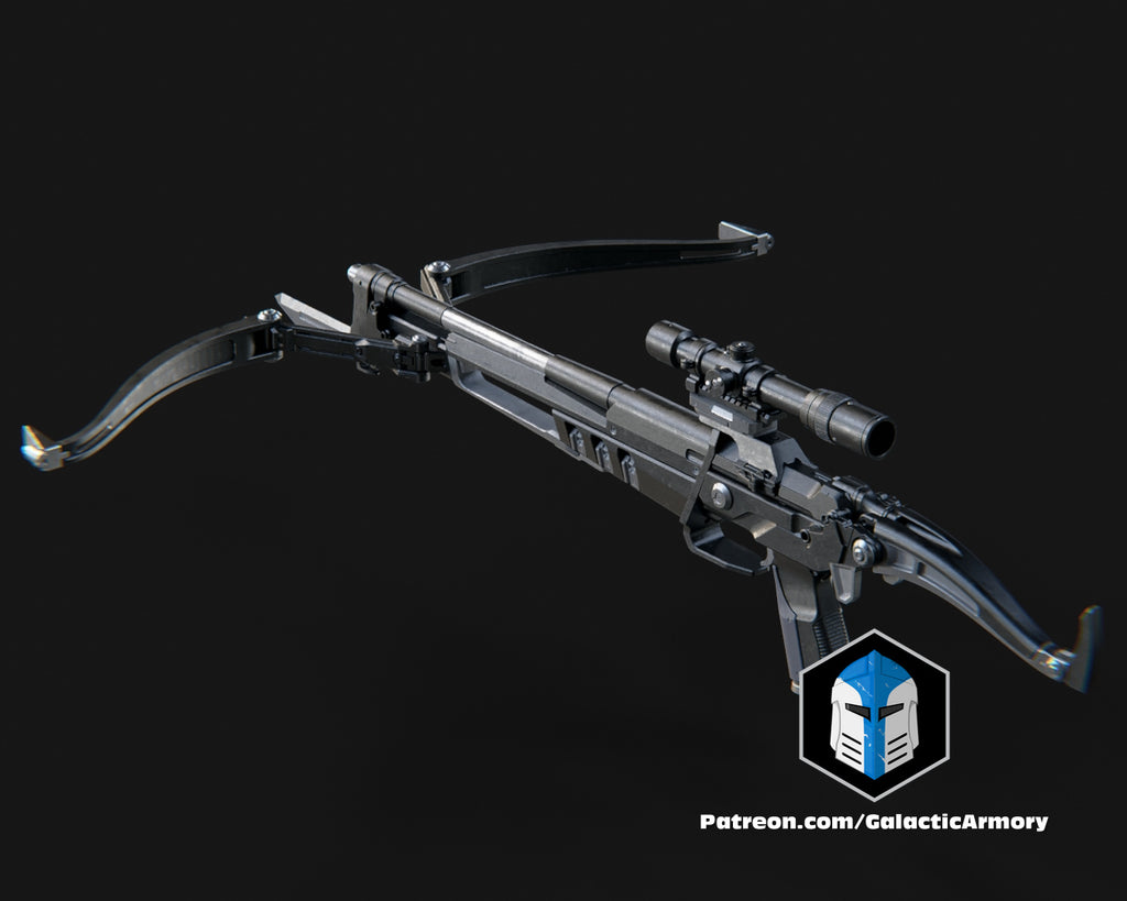 Individuell anpassbarer Bowcaster-Blaster – 3D-Druckdateien – Galactic ...