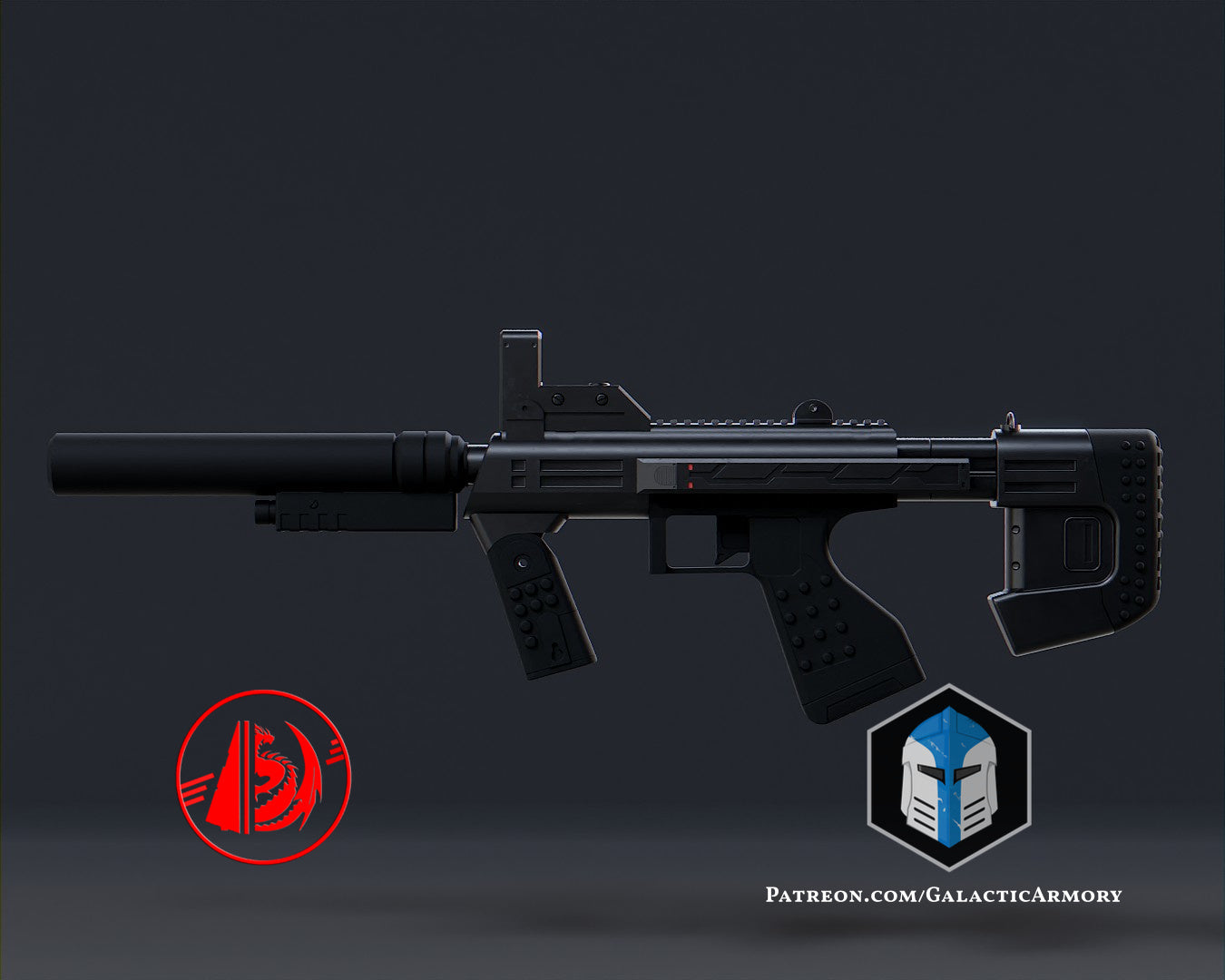 ODST SMG - 3D Print Files – Galactic Armory