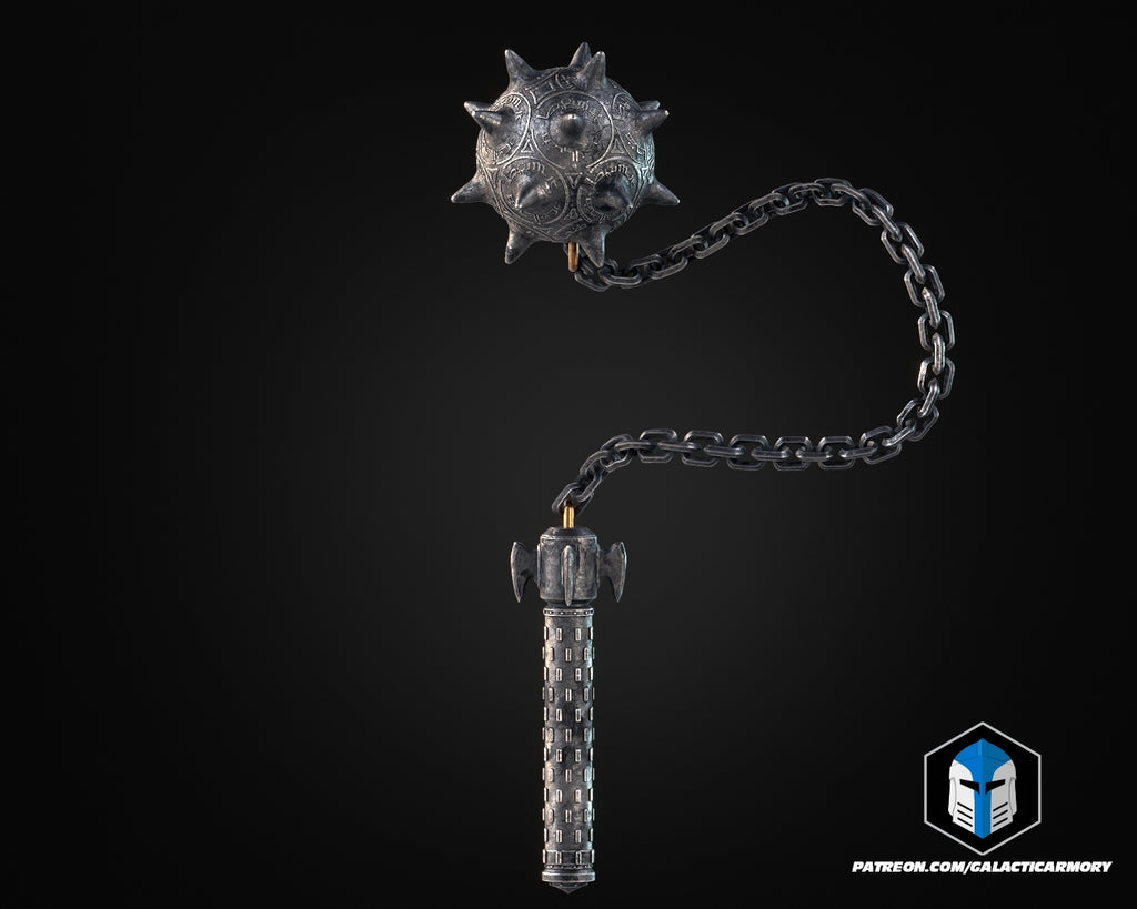 Dark Ages Flail - 3D Print Files – Galactic Armory