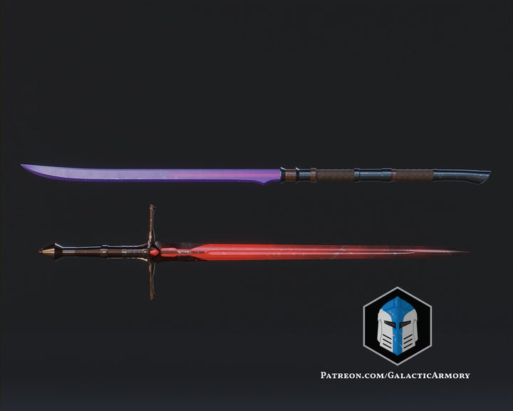 Bartok Medieval Revan Swords - 3D Print Files - Patreon Exclusive ...