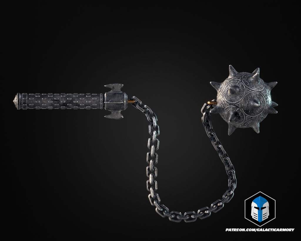 Dark Ages Flail - 3D Print Files – Galactic Armory
