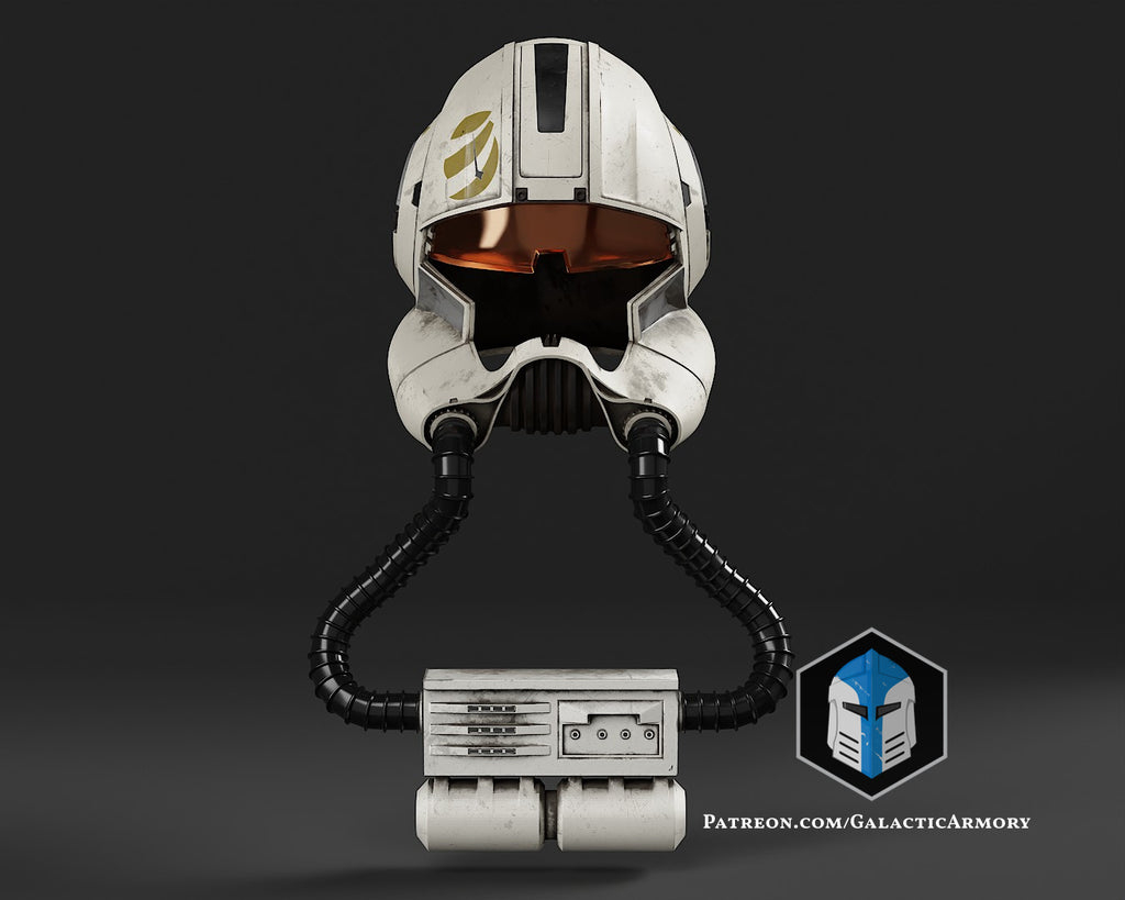 ARC 170 Clone Trooper Pilot Helmet - 3D Print Files – Galactic Armory
