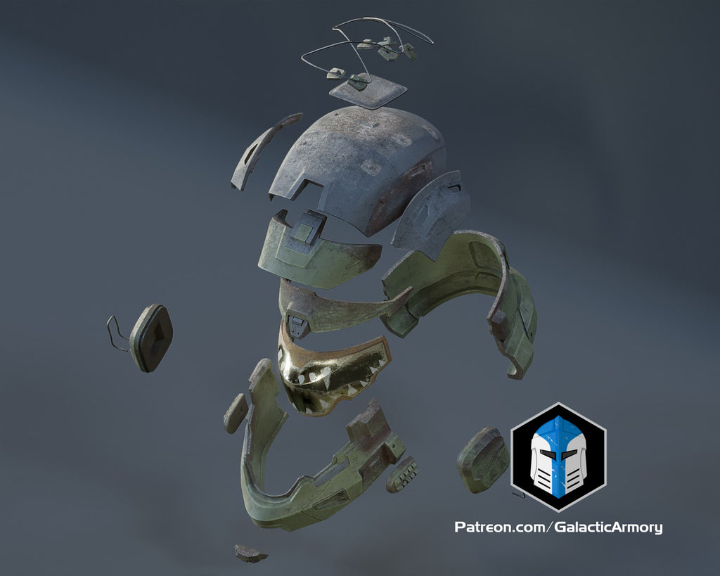 Infinite Artaius Helmet - 3D Print Files – Galactic Armory