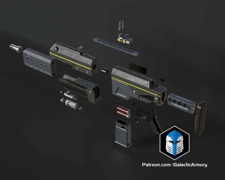 HD2 - Breaker - 3D Print Files – Galactic Armory