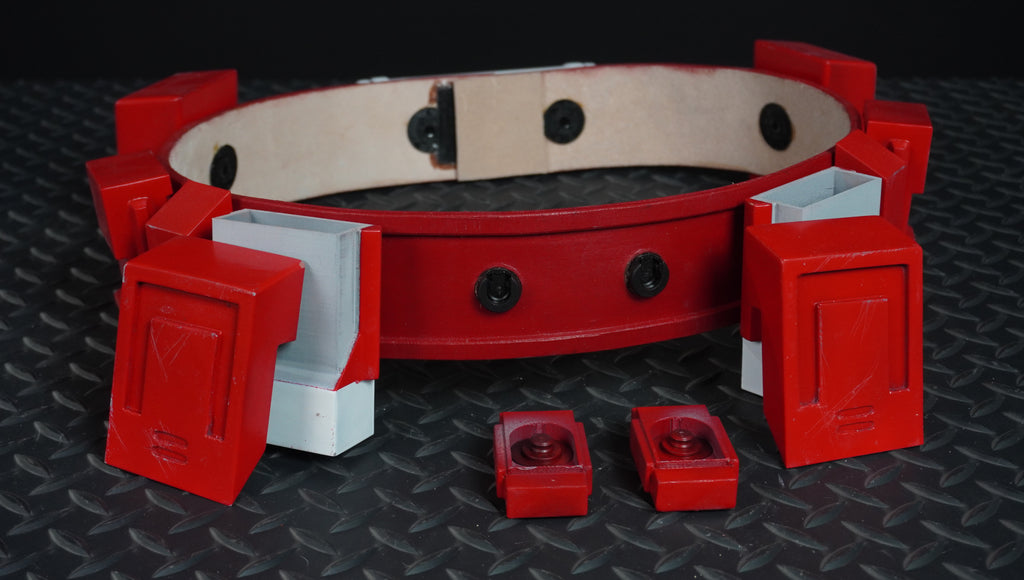 Clone Trooper Leather Belt Kit - Soft Goods - DIY – Galactic Armory