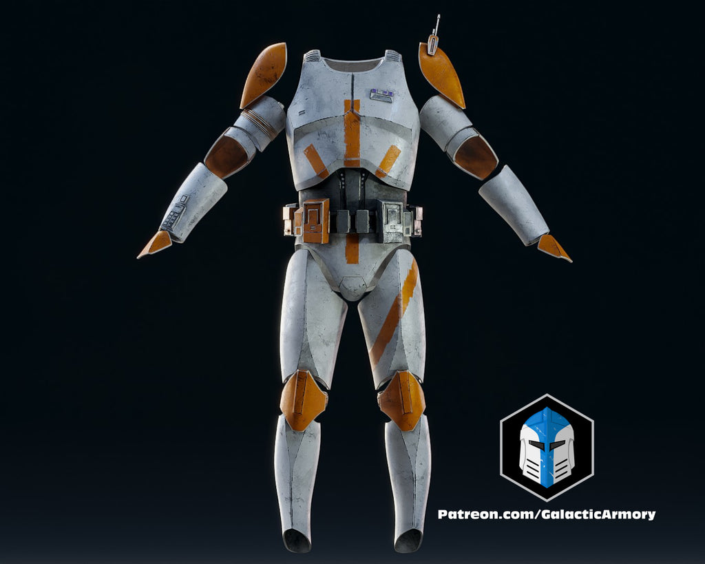 Commander Cody Armor Accessories - 3D Print Files – Galactic Armory