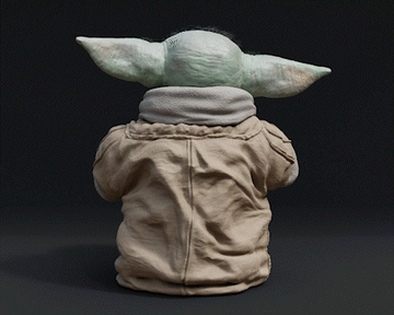 Grogu Figurine - Pose 4 - 3D Print Files – Galactic Armory