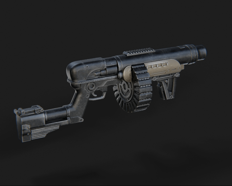 Pyke Syndicate Repeater Blaster - 3D Print Files – Galactic Armory