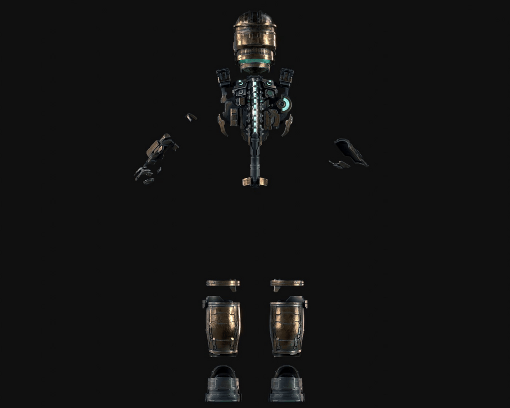 Isaac Clarke Level 1 Engineer Armor - 3D Print Files – Galactic Armory