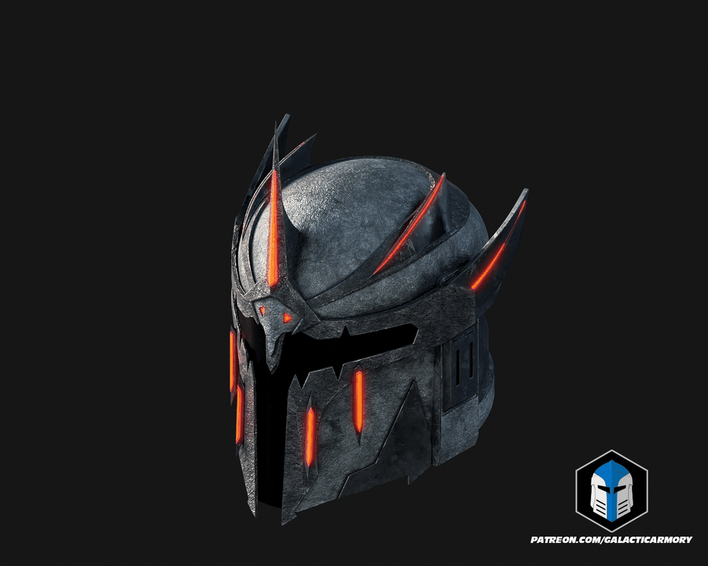 Demonic Mando Helmet - 3D Print Files – Galactic Armory