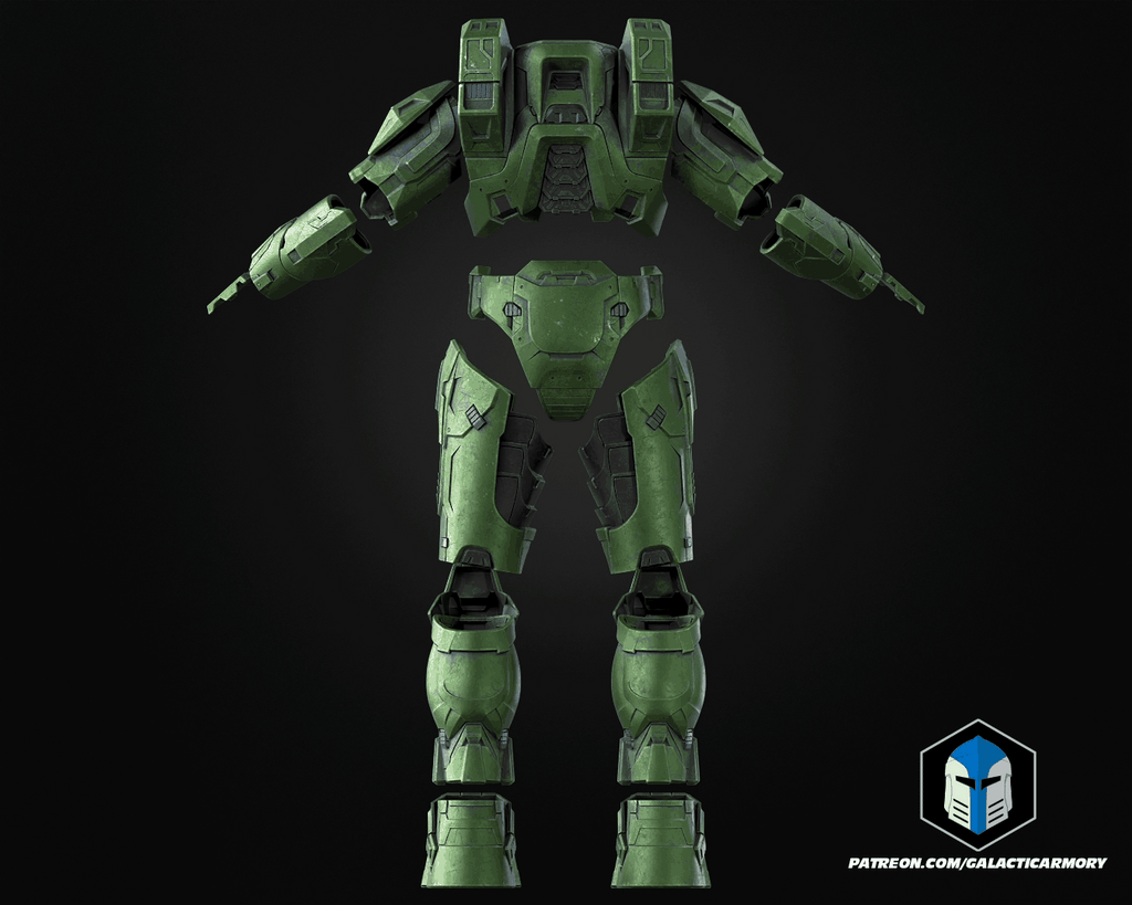 Master Chief Mark 6 Armor - 3D Print Files – Galactic Armory