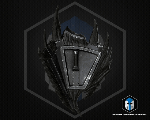 Daedric Sword and Shield - 3D Print Files – Galactic Armory