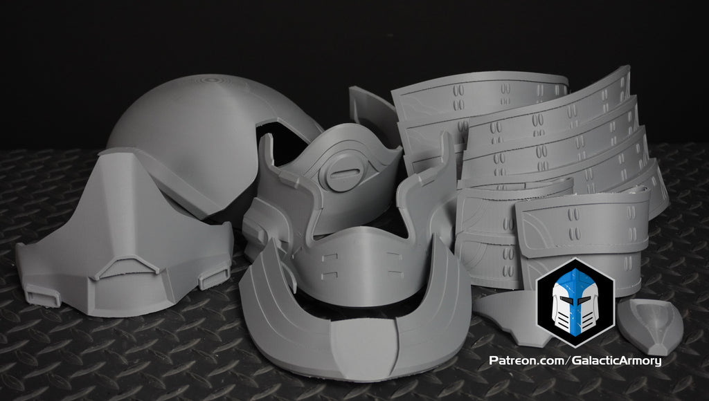 Infinite Kabuto Helmet - DIY – Galactic Armory