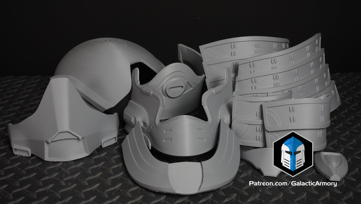 Infinite Kabuto Helmet - DIY – Galactic Armory