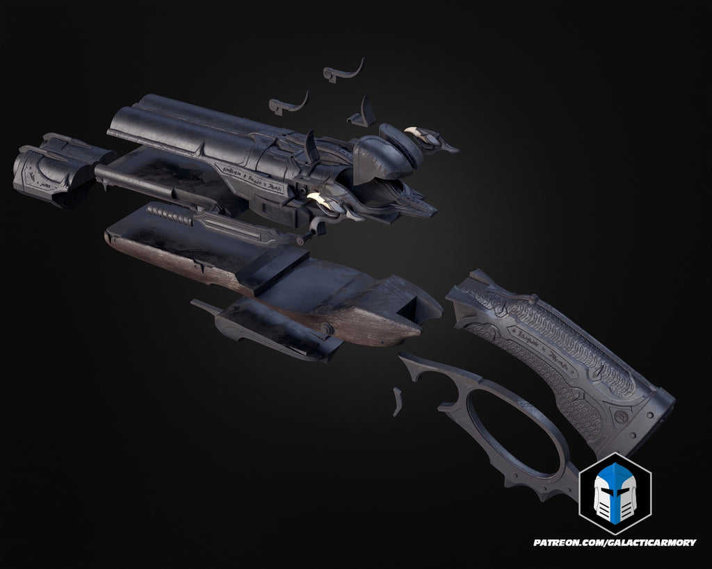 Dark Ages Super Prop Shotgun - 3D Print Files – Galactic Armory