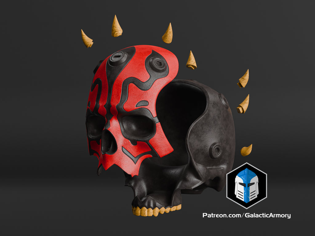 Darth Maul Skull - 3D Print Files – Galactic Armory