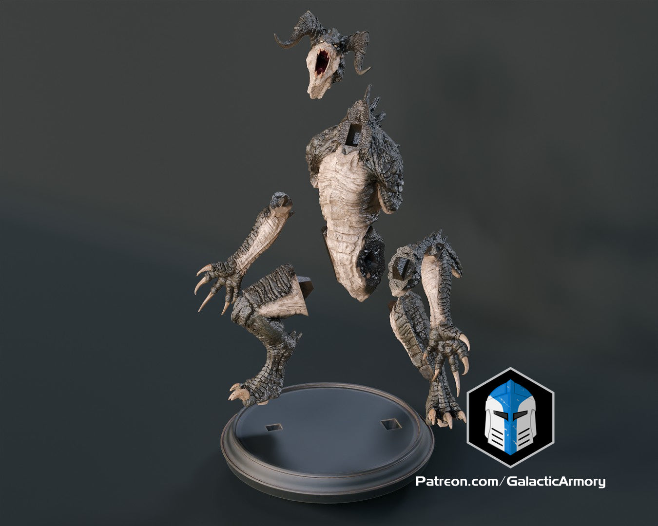 Deathclaw Figurine - 3D Print Files – Galactic Armory