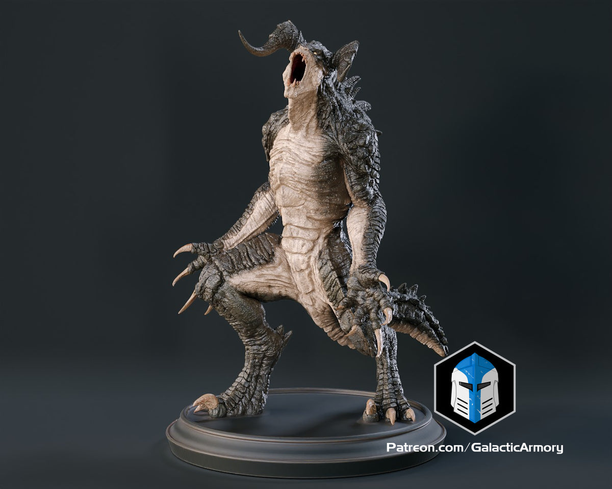 Fallout Deathclaw Figur - 3D-Druckdateien – Galactic Armory