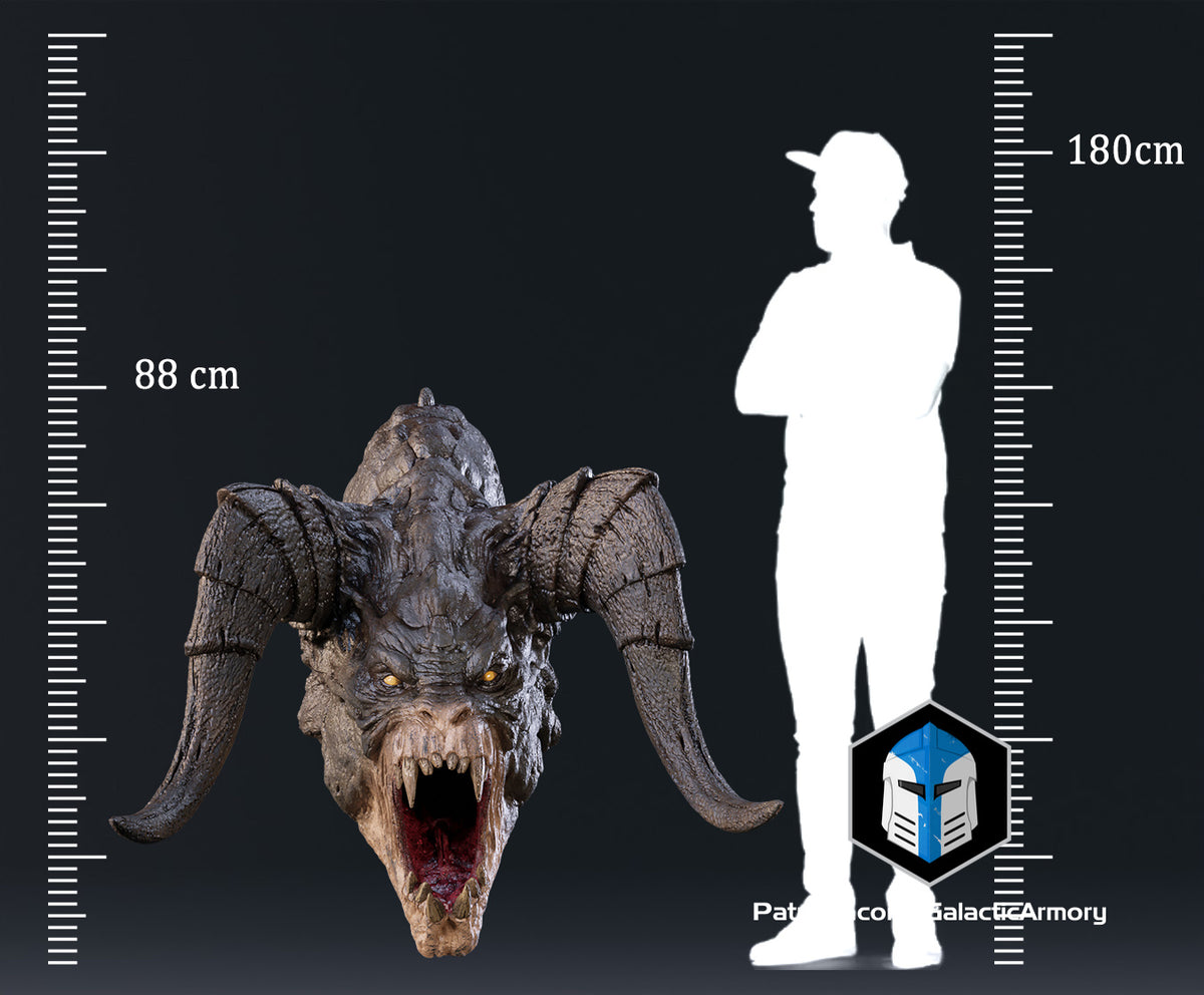 Deathclaw Trophy and Life Sized Wall Mount - 3D Print Files – Galactic ...