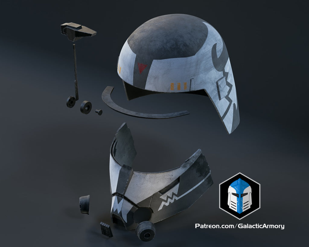 Desert Commander Wolffe Helmet - 3D Print Files – Galactic Armory