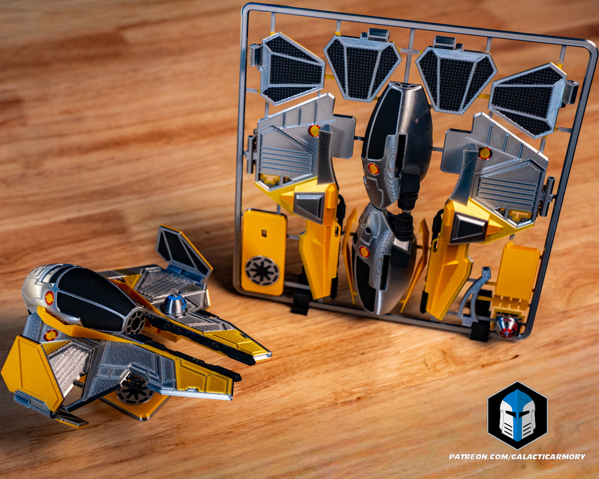 ETA-2 Jedi Starfighter Kit Card - 3D Print Files – Galactic Armory