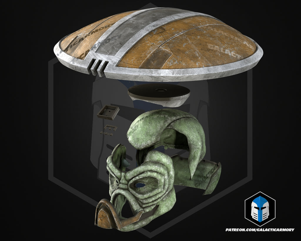 Embo Head, Hat, and Armor - 3D Print Files – Galactic Armory