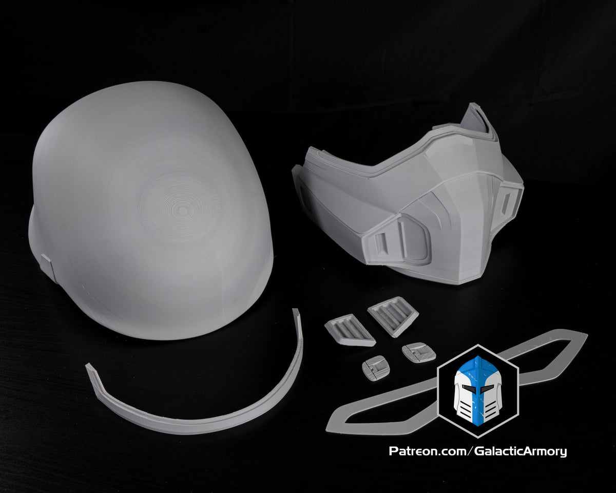 Helldivers 2 - Light Gunner Helmet - DIY – Galactic Armory