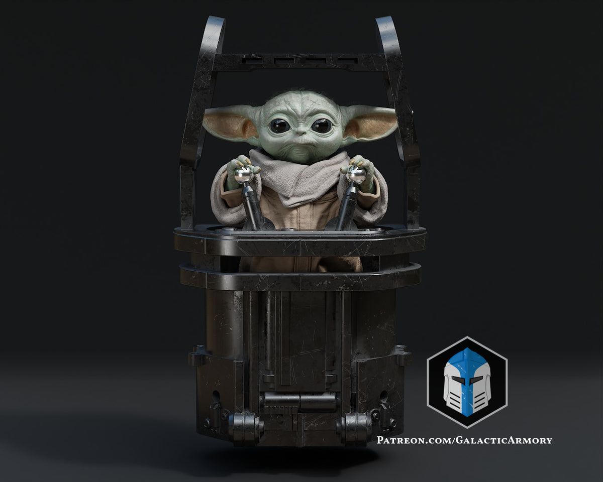 Grogu Figurine - Pose 5 - 3D Print Files – Galactic Armory