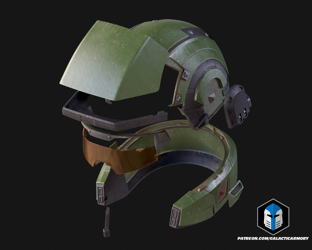 UNSC Marine Helmet - 3D Print Files – Galactic Armory