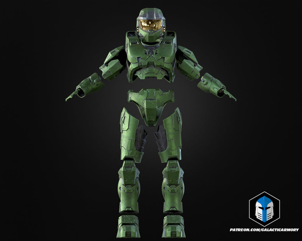 Master Chief Mark 6 Armor - 3D Print Files – Galactic Armory