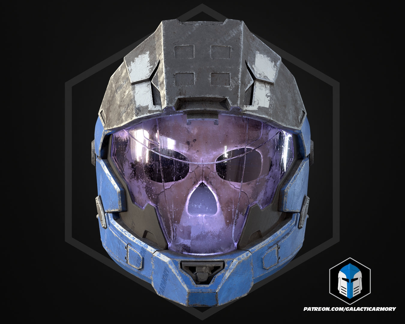 Reach Haunted Helmet - 3D Print Files – Galactic Armory