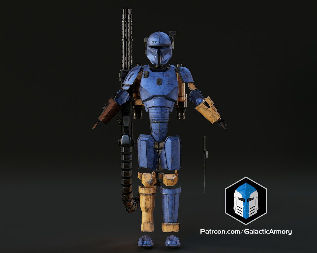 Mandalorian Heavy Armor - 3D Print Files – Galactic Armory