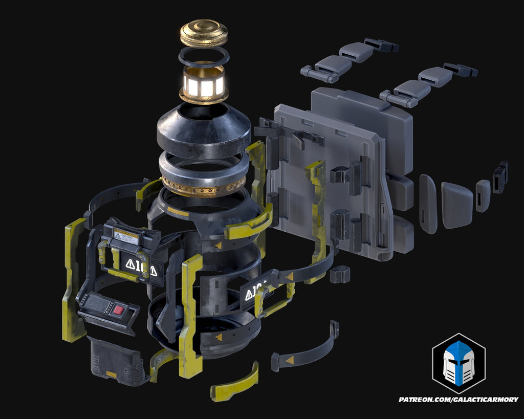 Helldivers 2 - Hellbomb Backpack - 3D Print Files – Galactic Armory