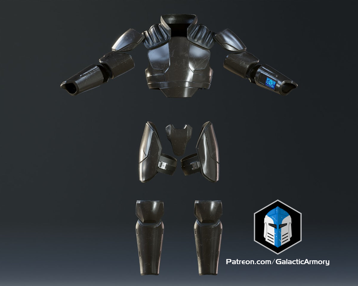 HD2 Armor - Exterminator - 3D Print Files – Galactic Armory