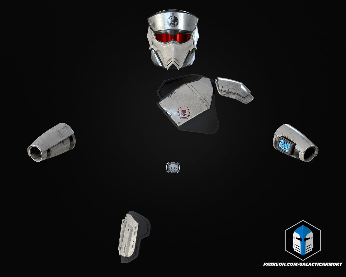 HD2 - UF-16 Inspector Armor - 3D Print Files – Galactic Armory