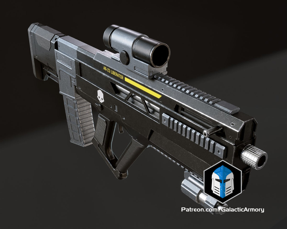 HD2 Liberator - Pro Version - 3D Print Files – Galactic Armory