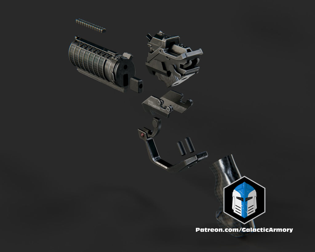 Blade Runner K's Blaster - 3D Print Files – Galactic Armory