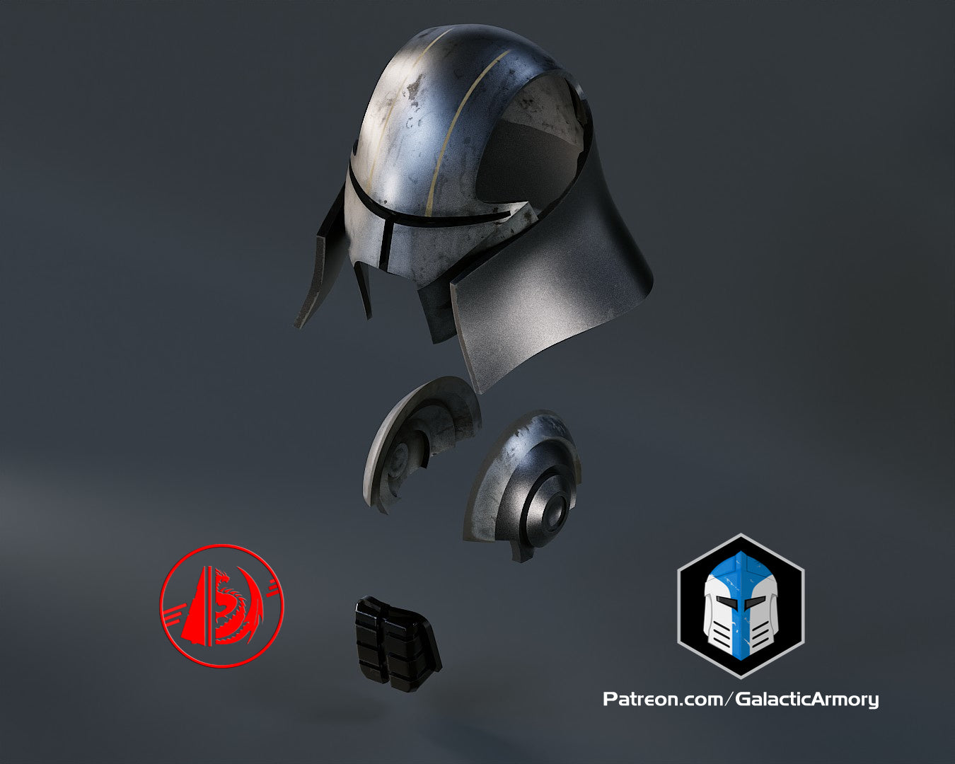 Lord Starkiller Helmet - 3D Print Files – Galactic Armory
