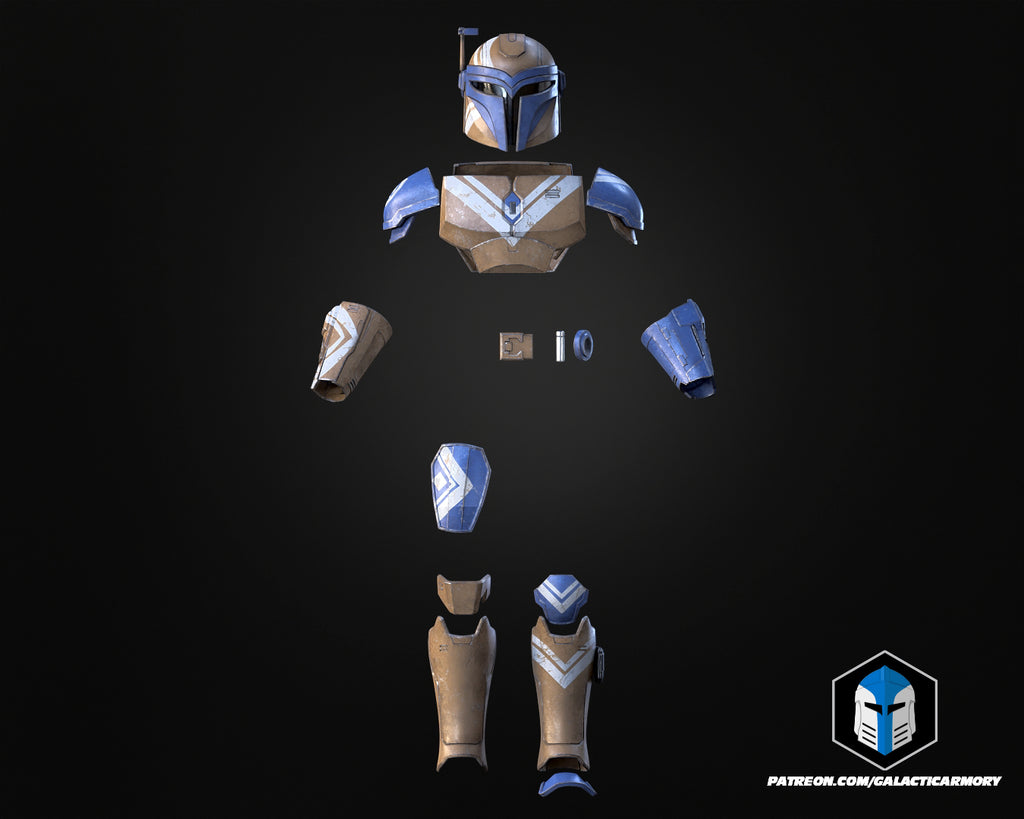 Mando Loyalty Helmet and Armor - 3D Print Files – Galactic Armory
