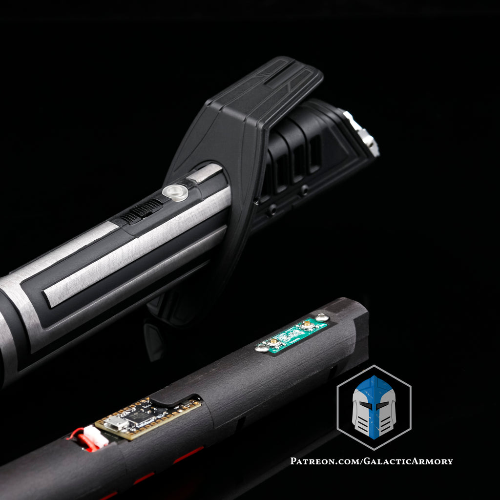 The Mandalorian Neopixel Darksaber w/ Blade - Lightsaber Collection ...