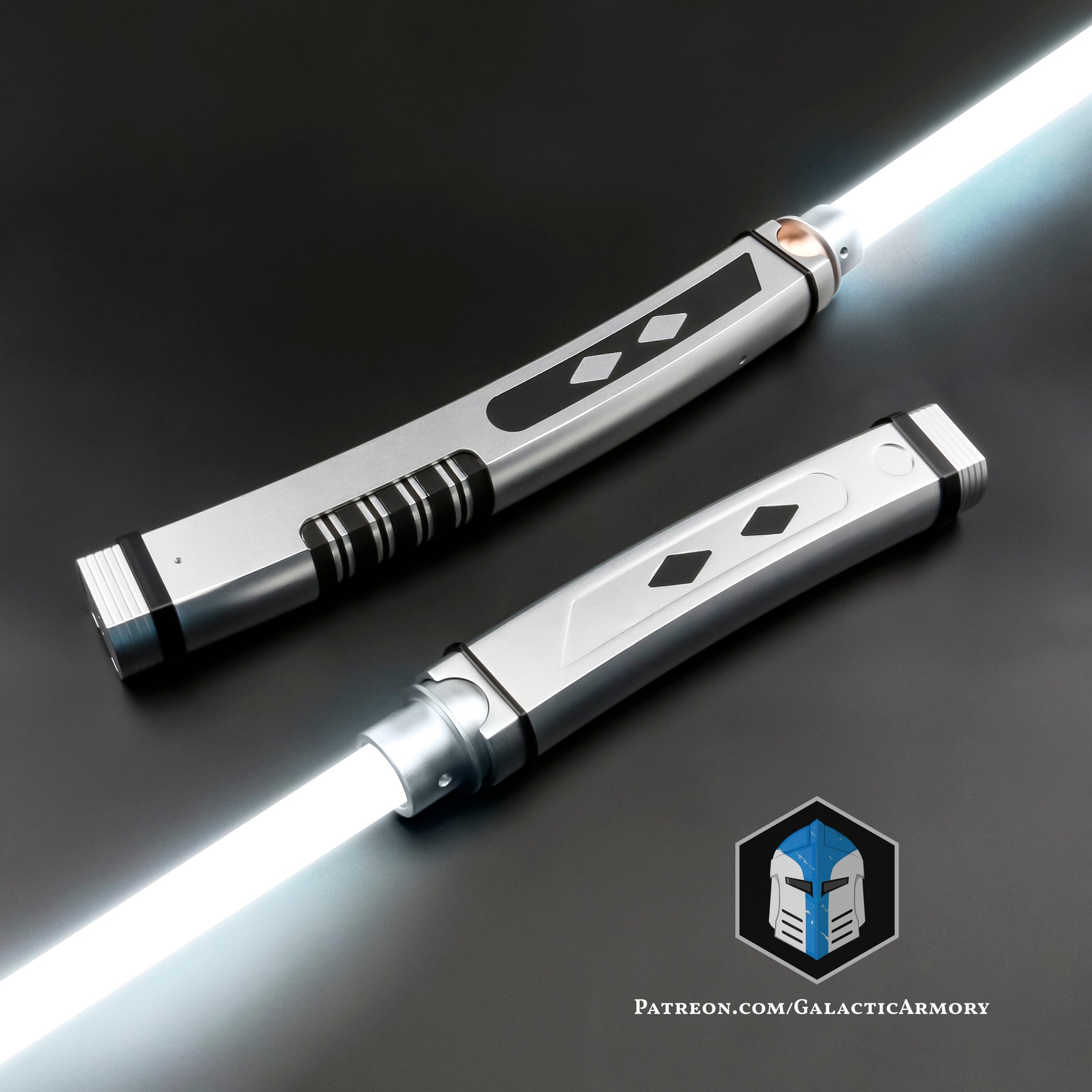 Ahsoka Tano Neopixel Lightsabers w/ Blades - Lightsaber Collection ...